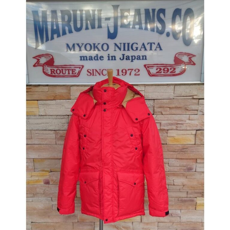 Blue Snow White: Down Jacket / Red [BSW-DOWN-JKT-RED] – MARUNI-JEANS