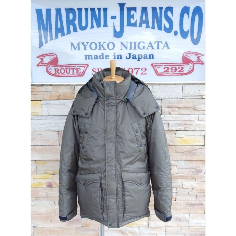 Blue Snow White: Down Jacket / Khaki [BSW-DOWNJACKET-KHA] – MARUNI-JEANS