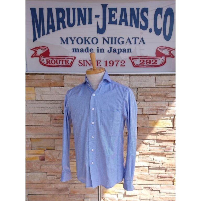MARUNI: Long-sleeve Shirt / Royal Oxford Blue [ROX-BLU] – MARUNI-JEANS